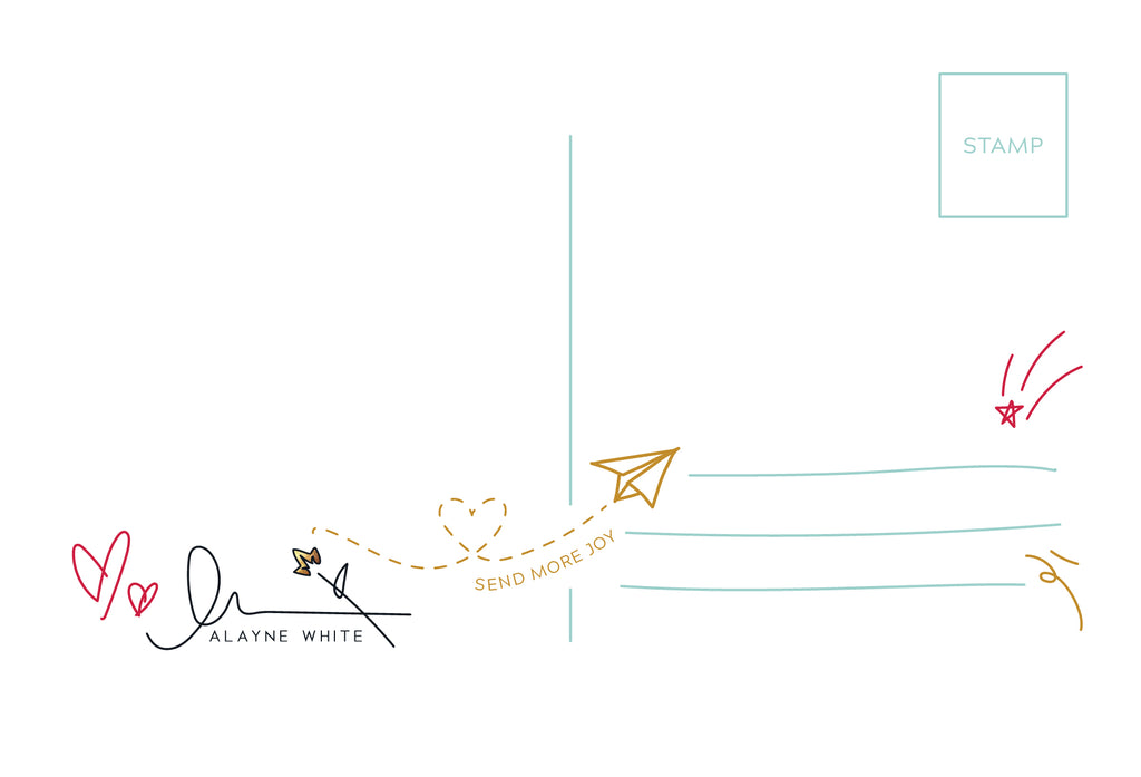 Postcard Stunning Goddess – Alayne White